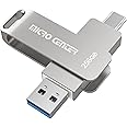 Amazon.com: Micro Center SuperSpeed 256GB USB 3.2 Dual Drive Type-C ...