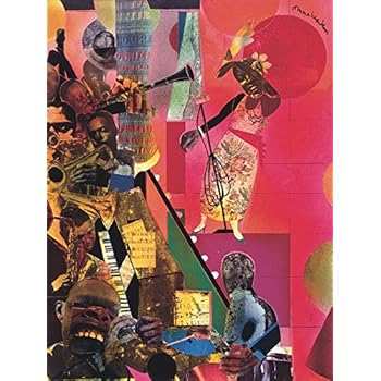 Amazon.com: Romare Bearden Jammin' at the Savoy Art Print Poster ...