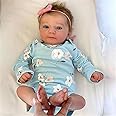 Amazon.com: GYCV Lifelike Reborn Baby Dolls Girl - 18 Inch Baby Doll ...