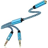 Amazon.com: UGREEN Headphone Splitter for Computer 3.5mm Female to 2 ...