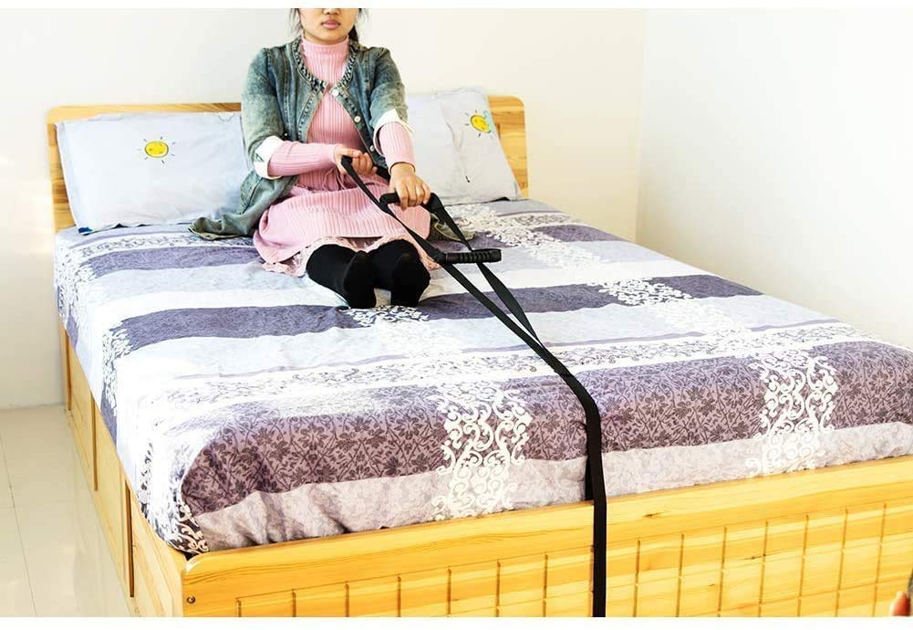 Buy HNYG Bed Rope Ladder Caddie, Bed Ladder Assist Handles , 300 lbs ...