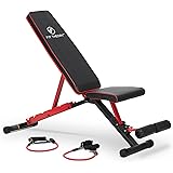 MAGIC FIT 7 Levels Foldable Weight Bench,Exercise Training Bench ...