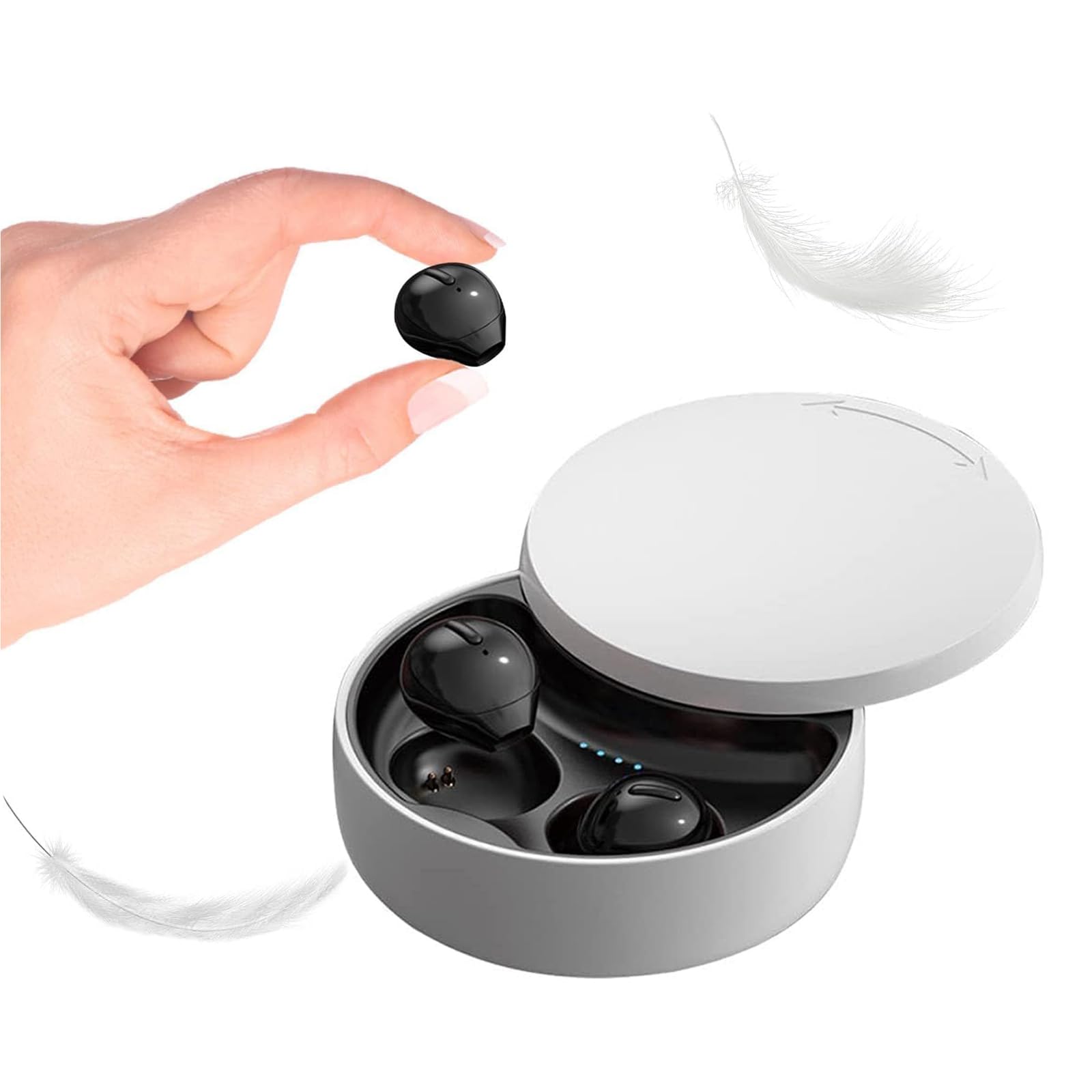 Invisible Earbuds Sleep Smallest Bluetooth Earbuds Mini Wireless Ear ...