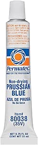Permatex 80038 Prussian Blue.75 fl oz Tube, Chrome & Metal Polishes ...