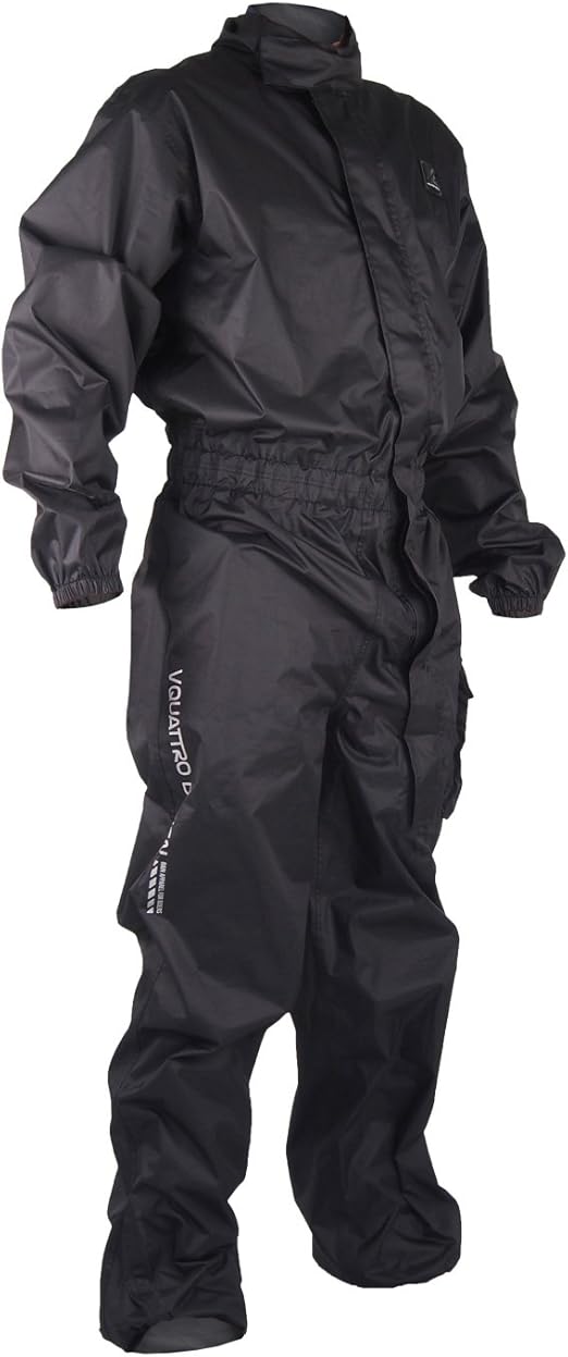 V Quattro Design Design Targa V4R-TAR-BK2XL Motorrad-Regenkombi ...