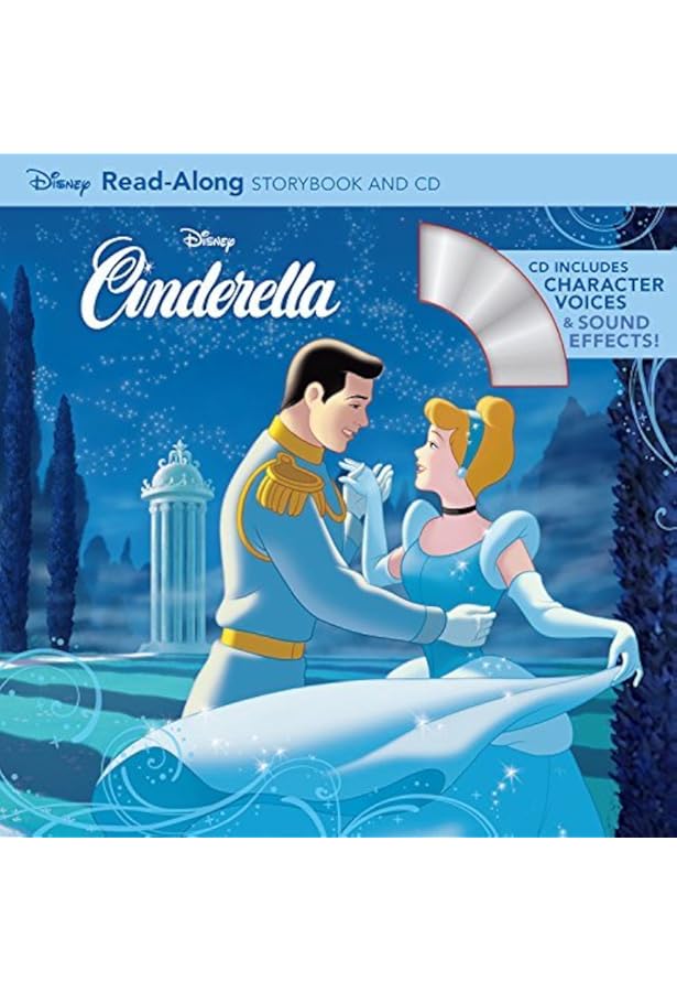 Read Aloud Book Disney Storybook Cinderella Lot Of 2 Disney Princess
