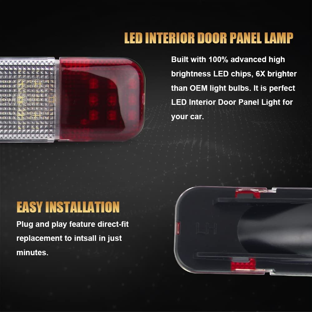 Mua BESTVIEW LED Door Panel Courtesy Light - Interior courtesy door ...