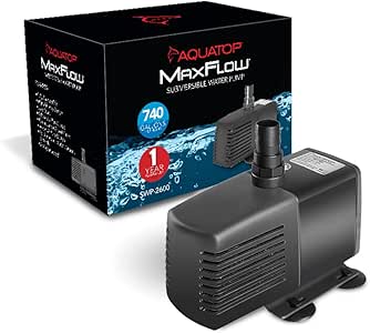 Amazon.com : AquaTop SWP-2600 Aquarium Submersible Pump : Aquarium ...