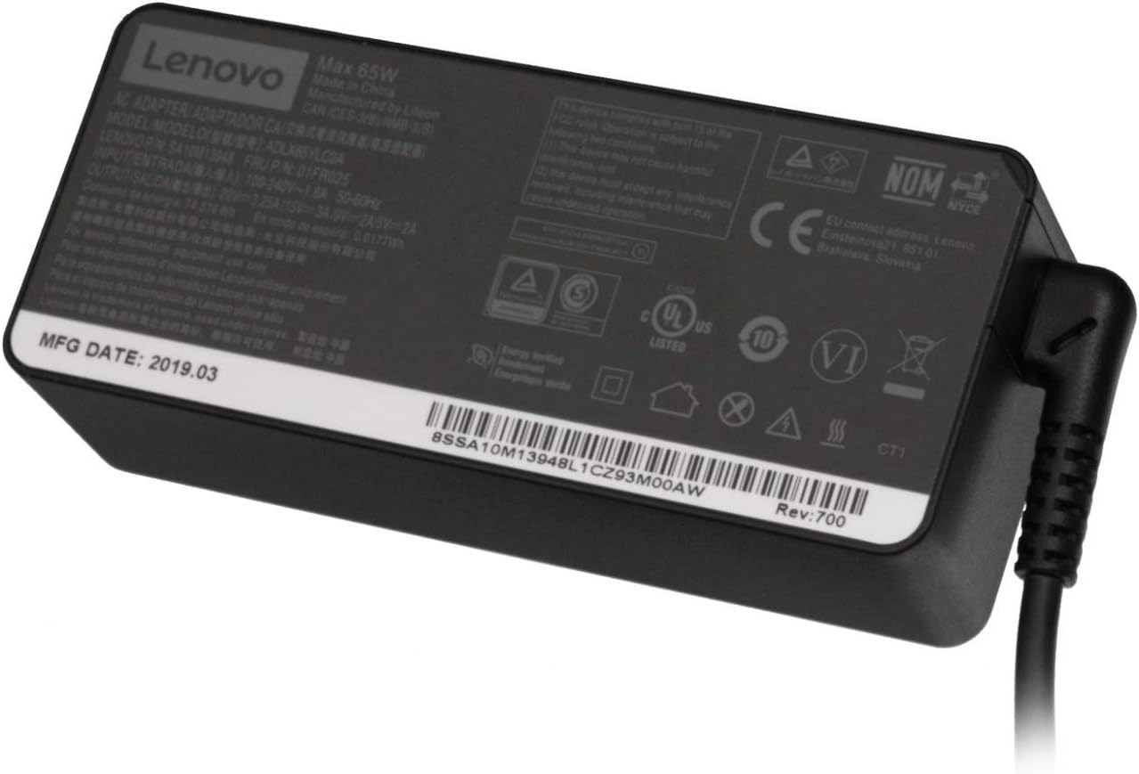 Lenovo 4X20M26272 original USB-C AC-adapter 65 Watt: Amazon.co.uk ...