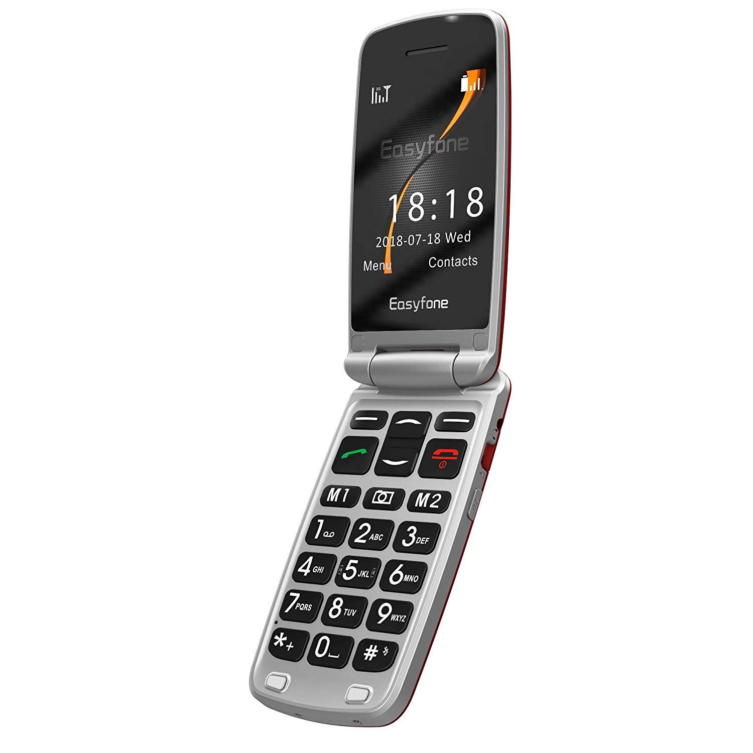 Mua Easyfone T300 4G Unlocked Flip Cell Phone for Seniors, 2.4'' HD ...