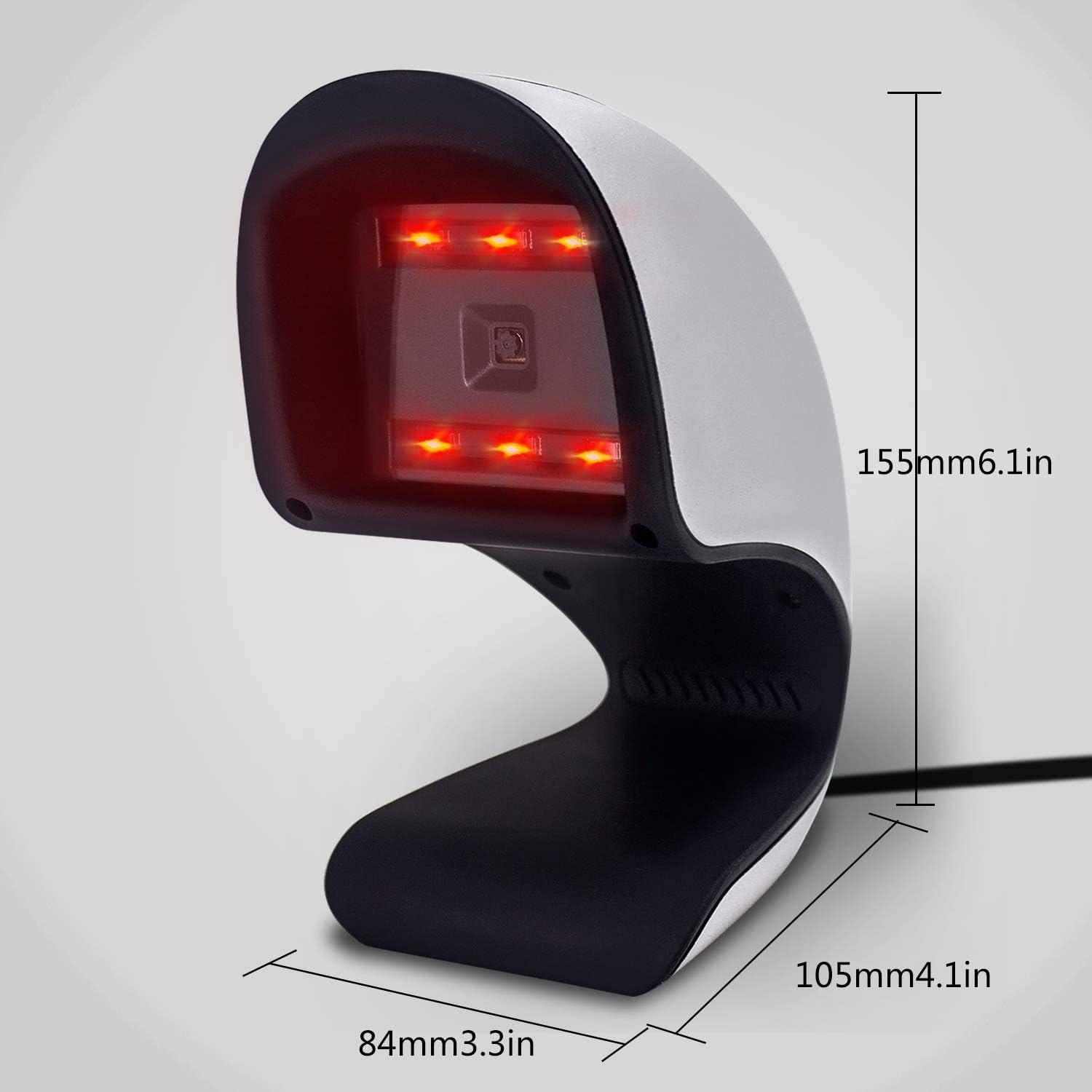 Industrial Grade 2D Automatic Barcode Scanner,symcode 2D USB Wired ...