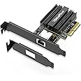 Amazon.com: 10Gbe PCI-e Network Card, AQC113 Controller, 10G Base-T RJ45 Port NIC Card, GiGaPlus ...