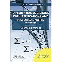 Differential Equations with Applications and Historical Notes ...