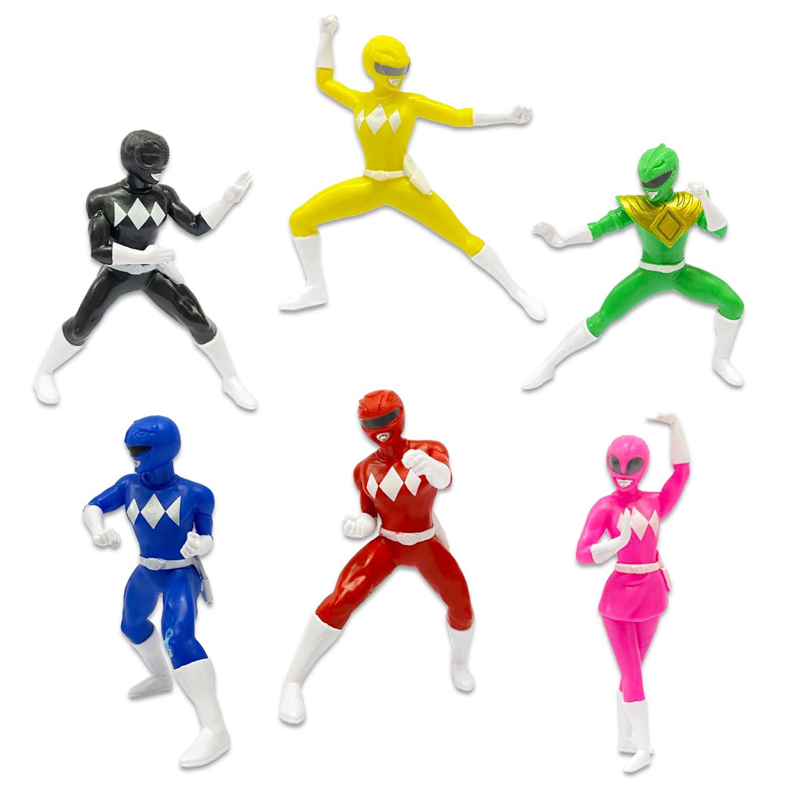 Mua Power Rangers Action Figures Set - Bundle with 6 Mini Power Rangers ...