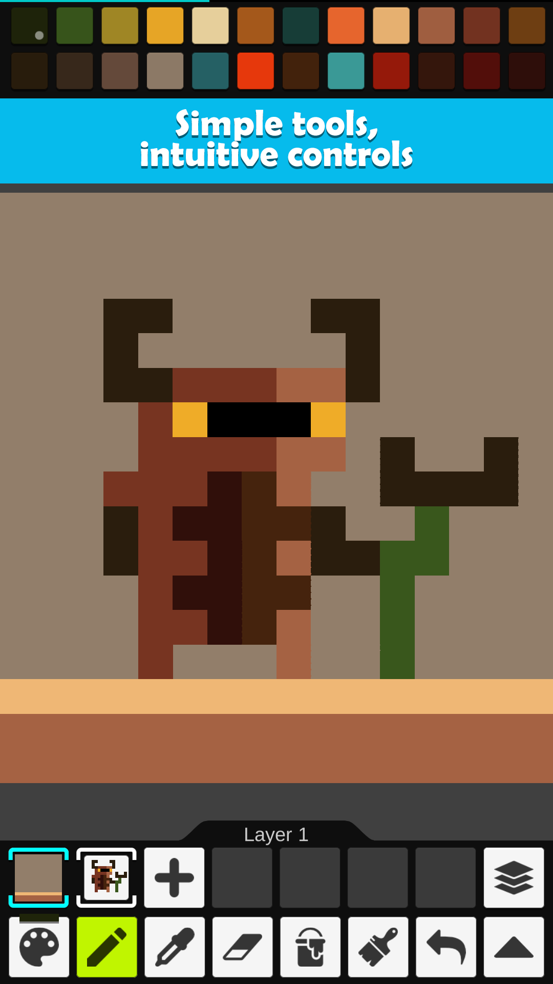 Pixel Studio - Pixel art editor, GIF animation:Amazon.com:Appstore for ...