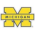 Amazon.com: Michigan Sticker University of Mich Vinyl Decal Yellow ...