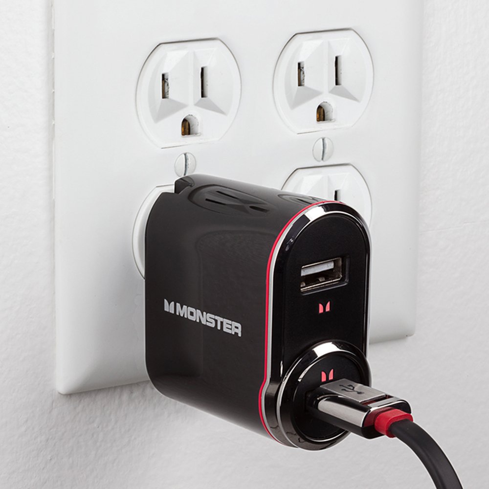 [Amazon.ca] Monster Cable USB PowerPack 2-in-1 Charger With Car Adapter ...