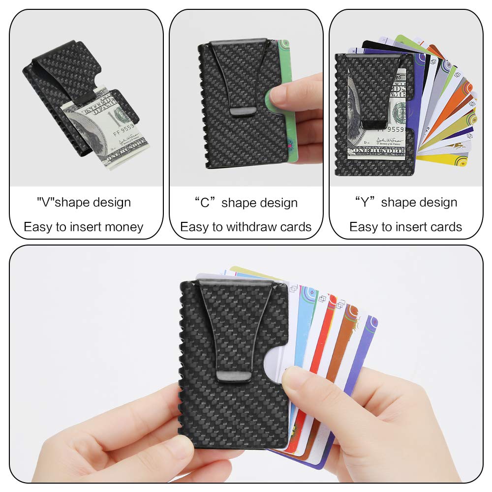 Slim Wallet Minimalist Money Clip Card Holder | IUCN Water