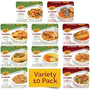 Amazon.com: Kosher MRE Meat Meals Ready to Eat (10 Pack Variety - Beef ...