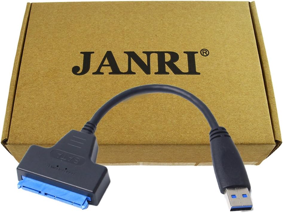 JANRI USB 3.0 to SATA Adapter hard drive reader Cable: Amazon.co.uk ...