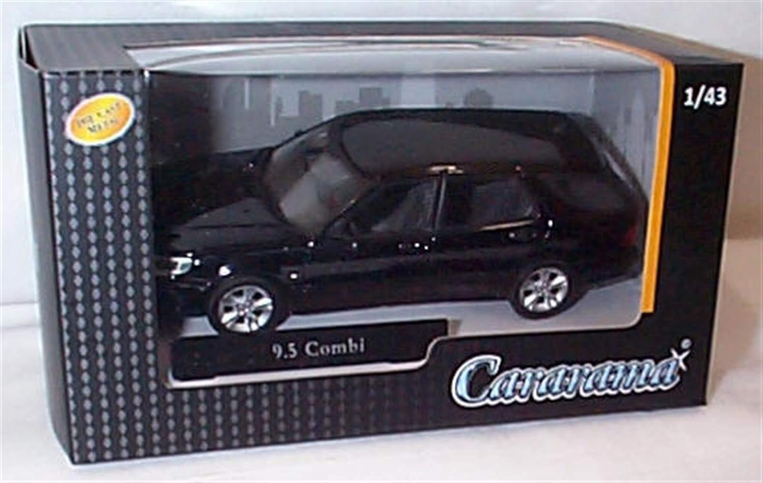 cararama 9.5 saab touring black hard top vehicle 1:43 scale diecast ...