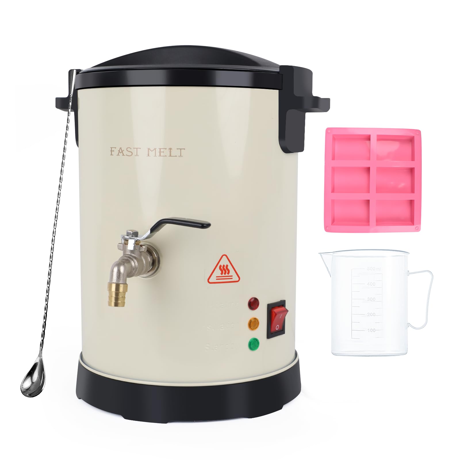 FAST MELT 6Lbs Soap Base Melter - Soap Making Kit with Constant ...