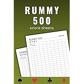 Rummy 500 Score Pad | Over 100 Score Cards in a 5"x8" Score Book: Rummy ...