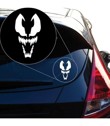 Venom Emblem Logo Vinyl Decal Sticker Emblem Logo Vinyl Decal