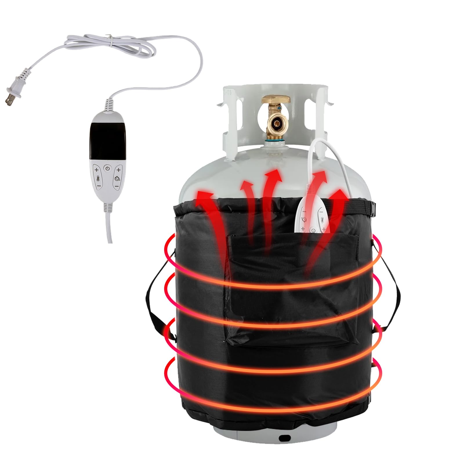 Propane Tank Heater Blanket Gas LP Cylinder Tank Heater with ...