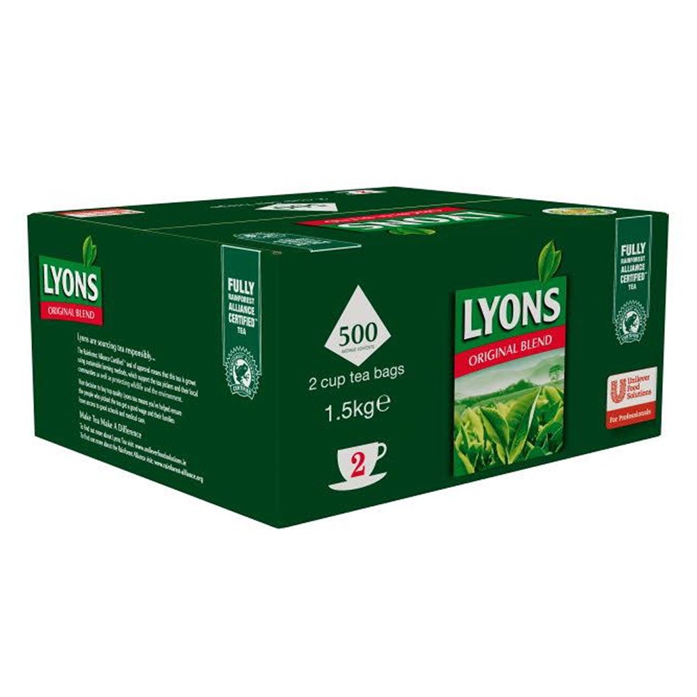 Lyons Original Blend 2 Cup Pyramid Tea Bags 500s: Amazon.de ...