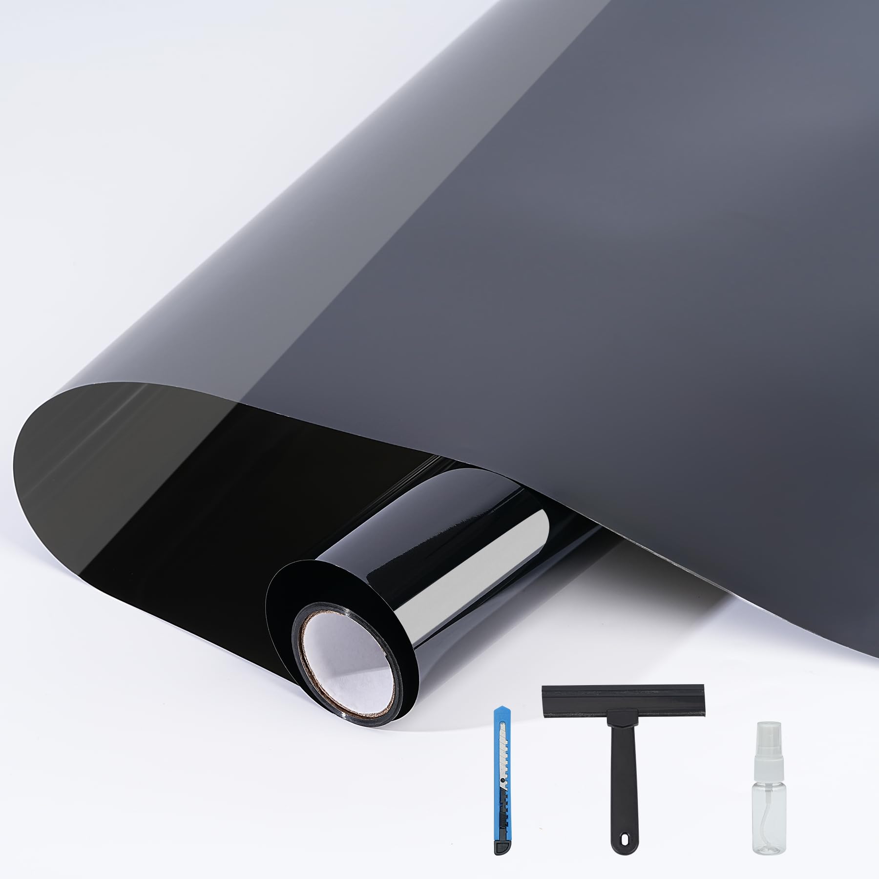 LOVADA Window Film 17.5" x 118.1" Window Film for Ultimate Privacy and ...