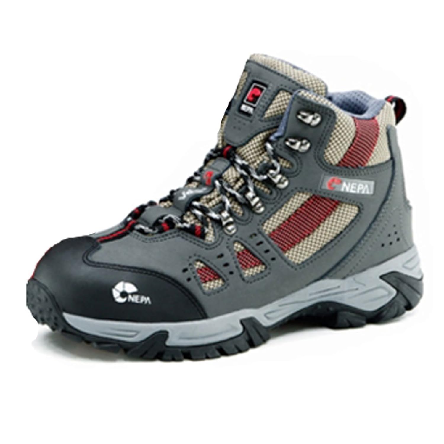50%OFF nepa Men's 36n Safety Steel Toe Cap Nubuck/Mesh Hiking Boots ...