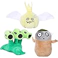 Amazon.com: JHESAO 3 PCS Plants and Zombies Threepeater Plush Zombies ...