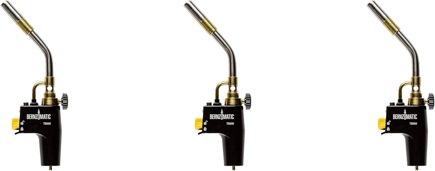 Amazon.com: Bernzomatic TS8000 - High Intensity Trigger Start Torch, 3 ...