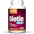 Amazon.com: Jarrow Formulas Biotin 5000 mcg - 100 Veggie Caps ...