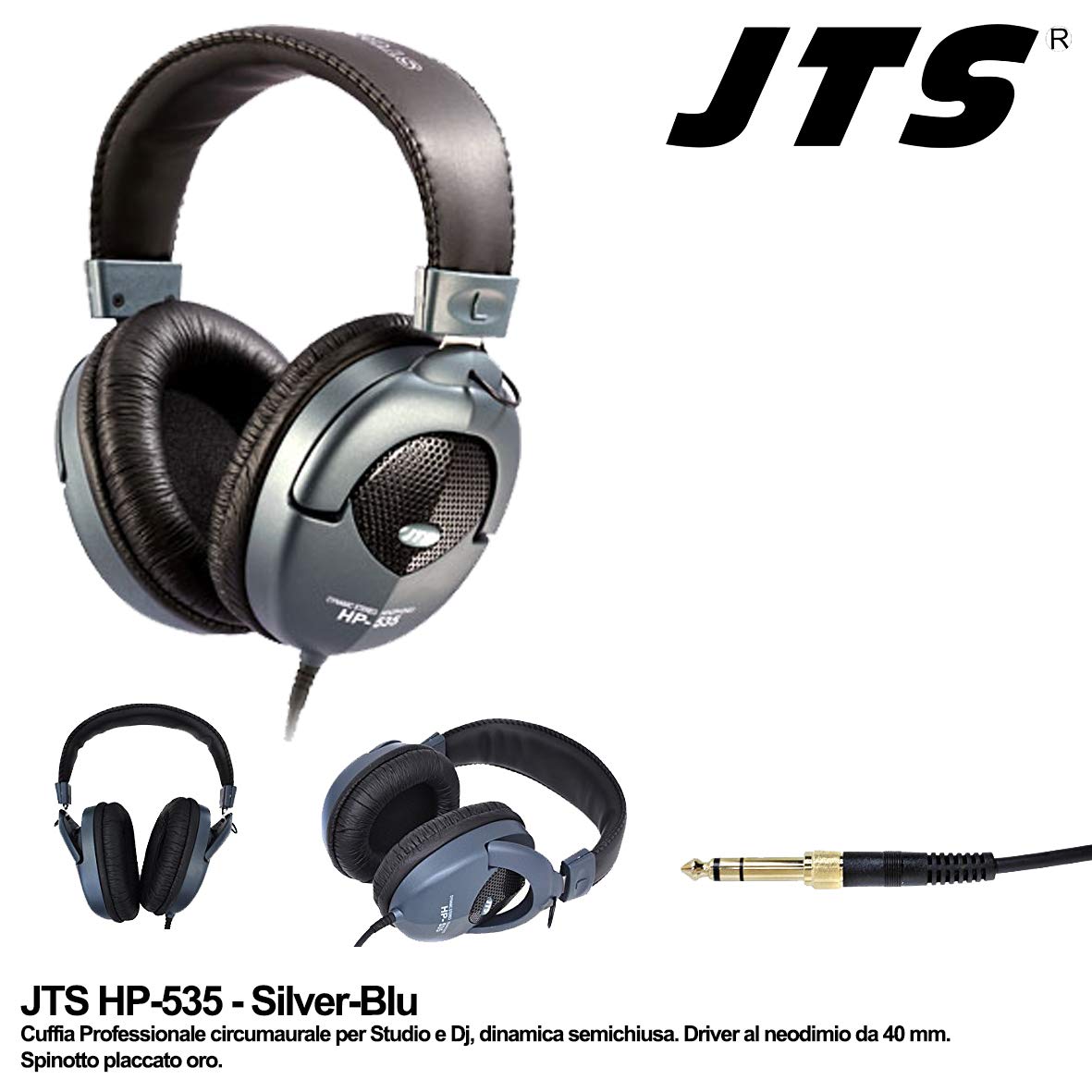 JTS HP-535 Professional studio monitoring headphones: Amazon.co.uk: Musical Instruments