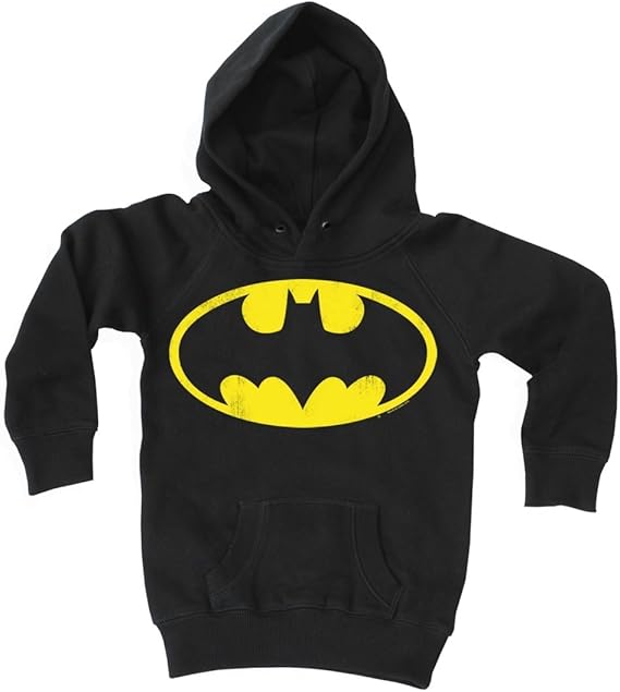 Batman Logo Children Hooded Sweatshirt - Kids Hoodie Sweater DC Comics ...