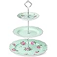 Amazon.com | BTaT- 3-Tier Dessert Stand, Green, Afternoon Tea Stand ...
