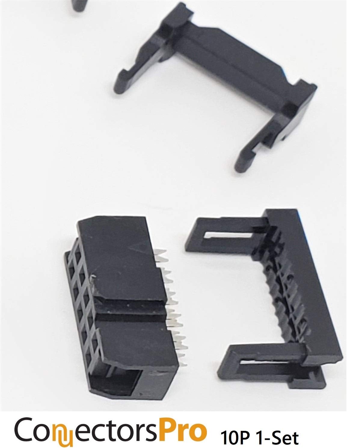 10 Pins FC Female Connector PC Accessories Connectors Pro 50-Pack 2X5 ...