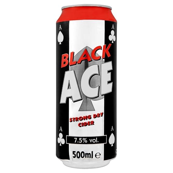 Black Ace Cider (24 x 500ml Cans): Amazon.co.uk: Beer, Wine & Spirits