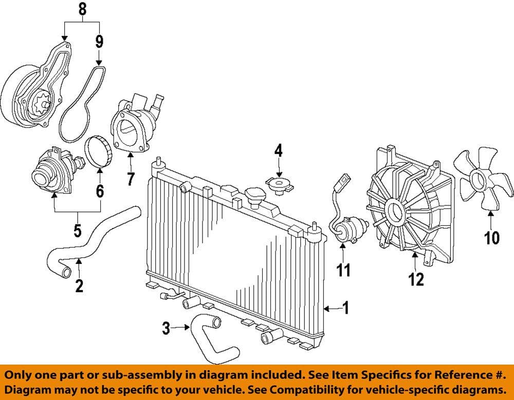 Amazon.com: Genuine Honda (19015-REZ-A01) Fan Shroud: Automotive
