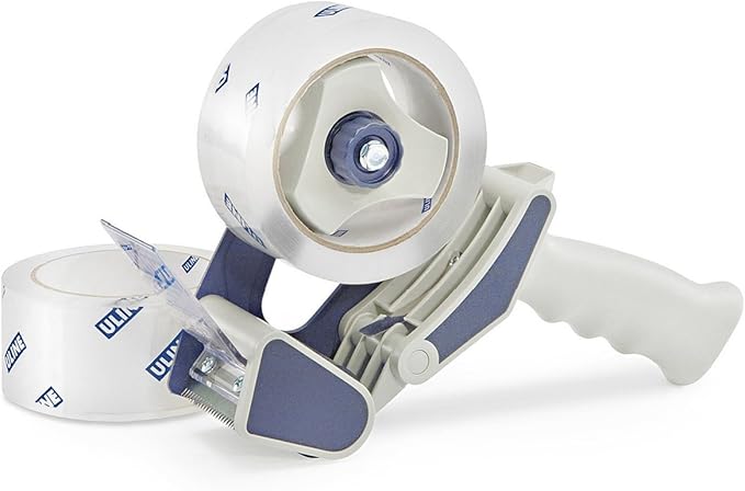 Amazon.com: Uline Industrial Plus Shipping Packaging Tape with Top Gun ...