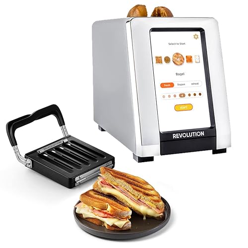 Revolution R180S High-Speed Touchscreen Toaster, 2-Slice Smart Toaster ...