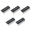 5pcs CD4026BE CD4026 4026 CMOS Decade Counter Divider with Decoded 7 ...