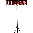 Amazon.com: AZOOU 5-inch 6 Digits LED Countdown/up Clock with Tripod ...