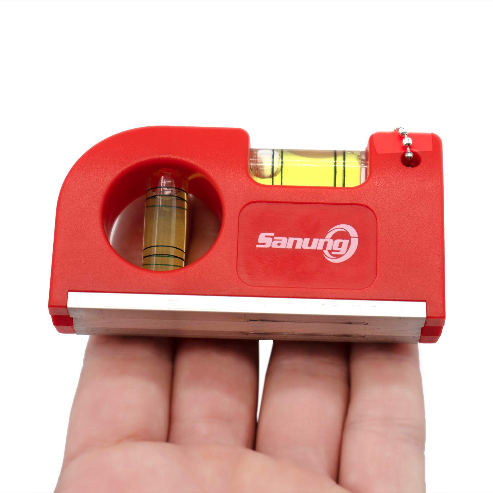 Mua 2 Pieces Mini Magnetic Horizontal Vertical Pockets Spirit Levels ...