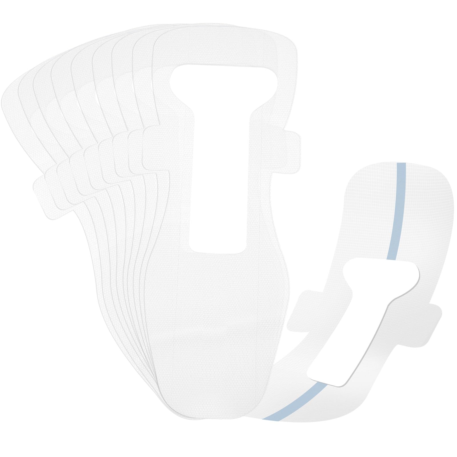 Nuanchu 20 Pcs T-Tape Tuck Kit Tuck Yourself Tucking Tape for Trans ...