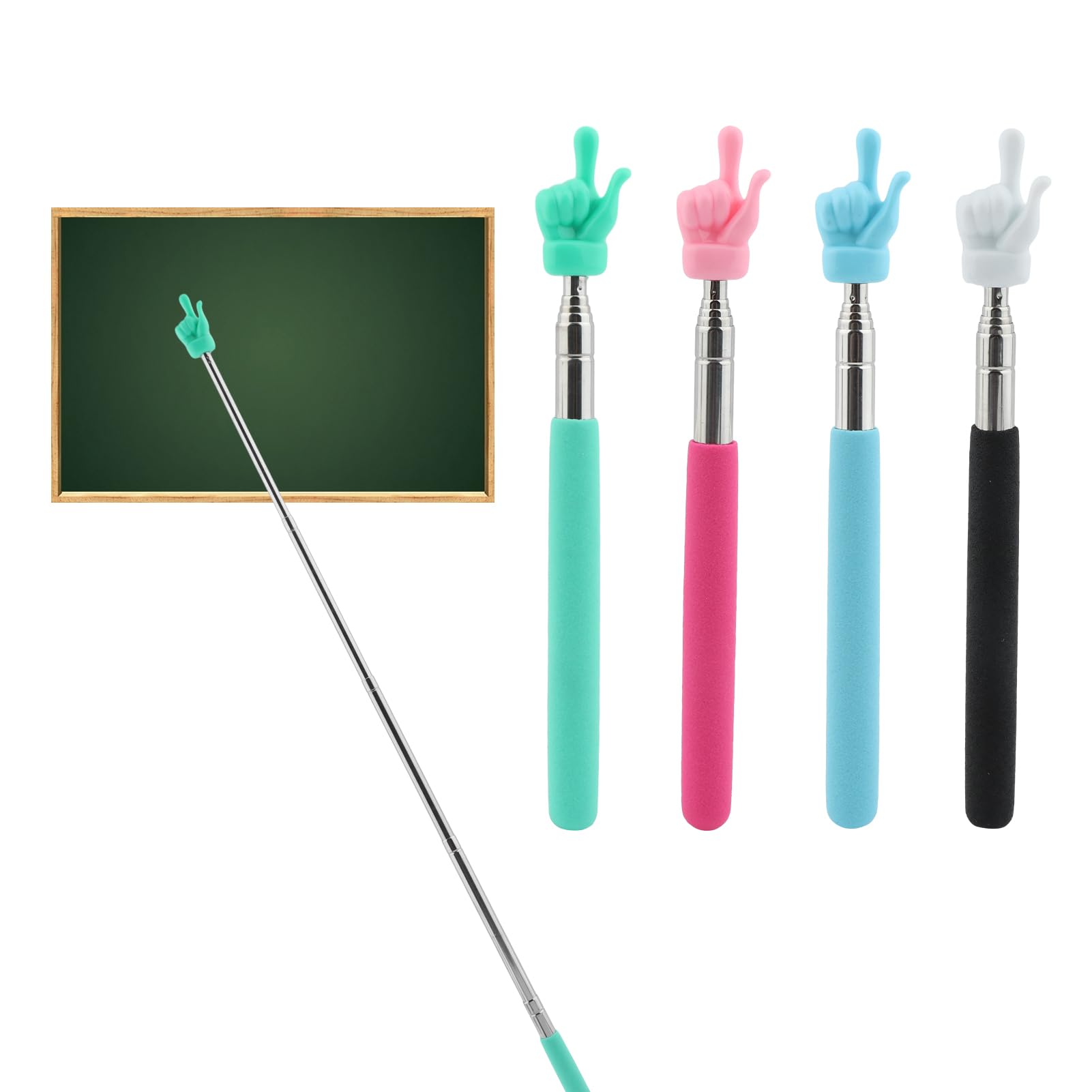 Mua 4 Pack Telescopic Teachers Pointer,Teaching Pointer,Hand Pointer ...