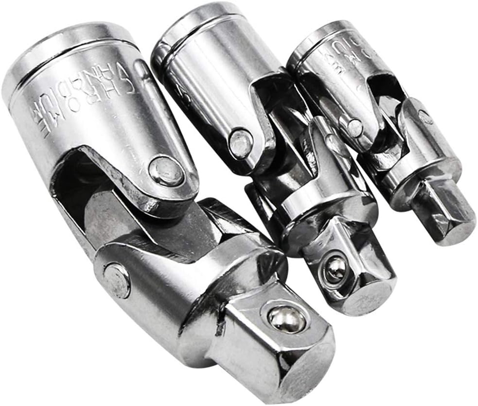 Universal Joint Air Impact joint Socket set 3-piece,1/4”, 3/8” and 1/2 ...