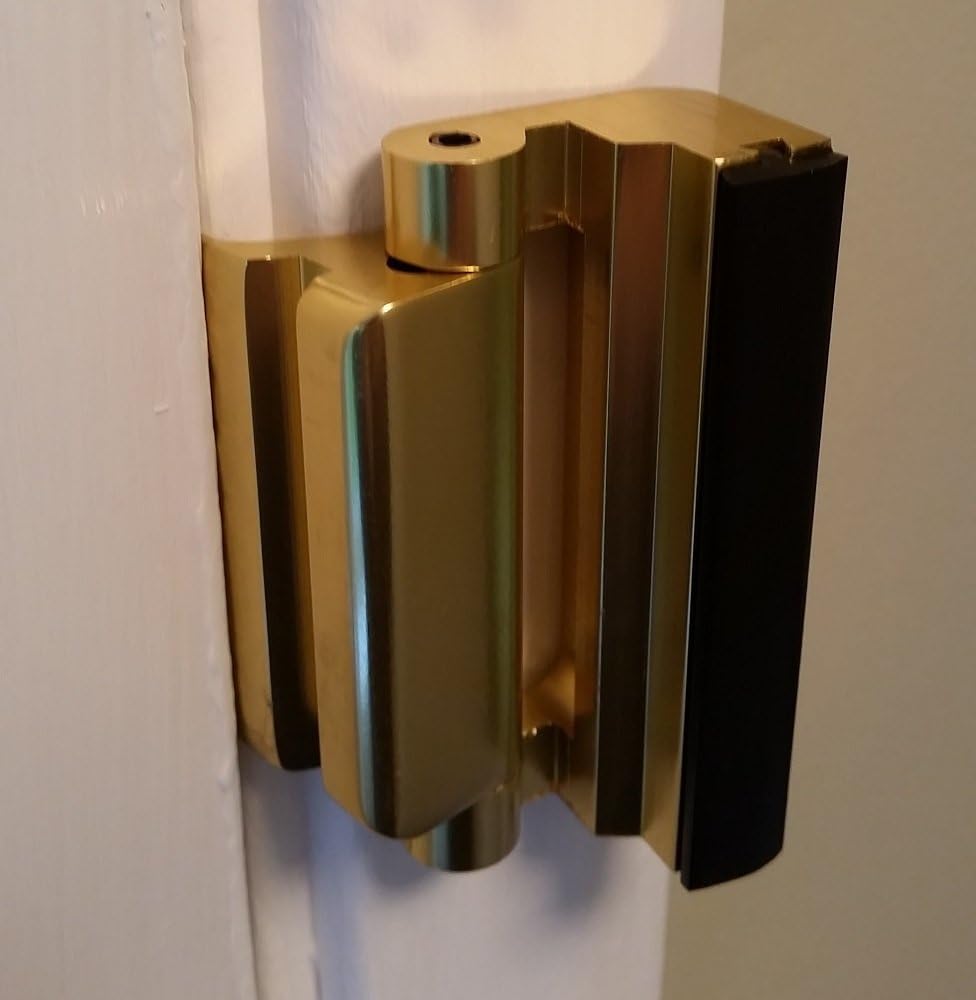 Viper 2 x Door Lock Brass – 12 x stronger than a conventional dead bolt ...